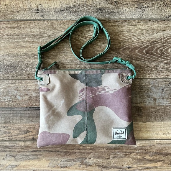Herschel Supply Company | Bags | Herschel Adler Crossbody Bag Camo ...